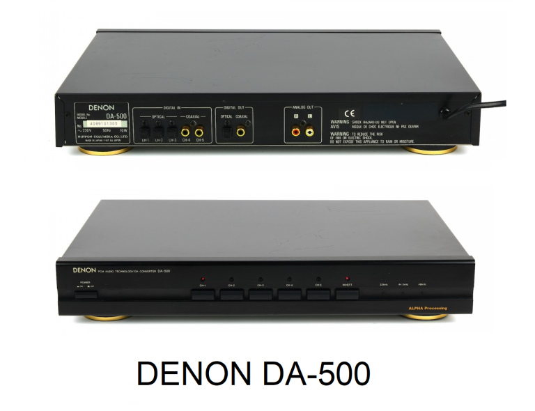 Review DAC Denon DA-500 PCM1702 AVR - Audio2nd