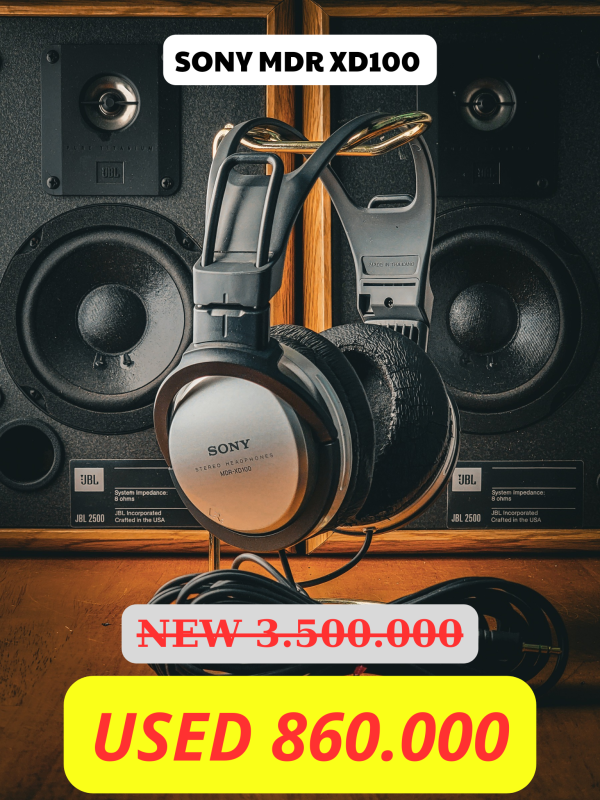 Tai nghe Sony MDR-XD100 Nobox giá rẻ - Audio2nd