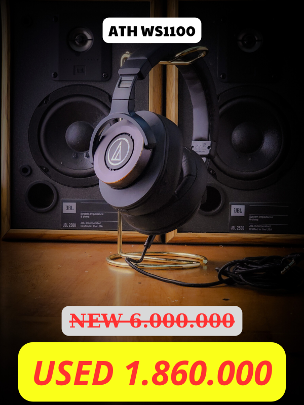 Tai nghe ATH WS1100 cũ giá rẻ - Audio2nd